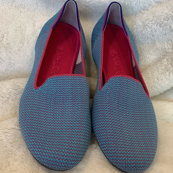 Rothy's | Shoes | Rothys The Loafer Bluebell Triple Stitch Knit Fabric ...